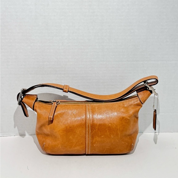 Coach | Bags | Coach 9564 Legacy Demi Hobo Tan Leather Shoulder Bag ...